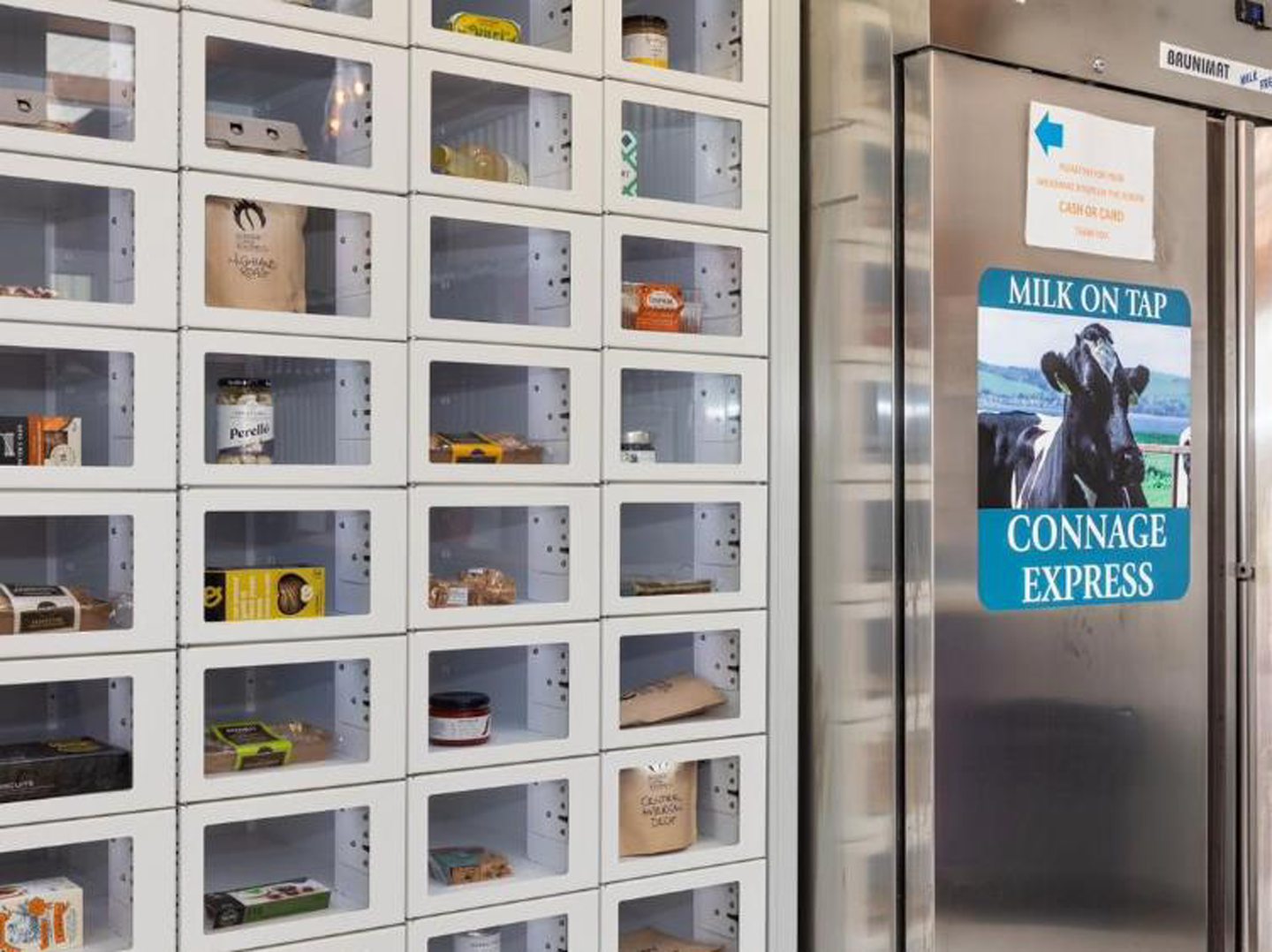 A cheese vending machine in the Highlands? Yes please!
