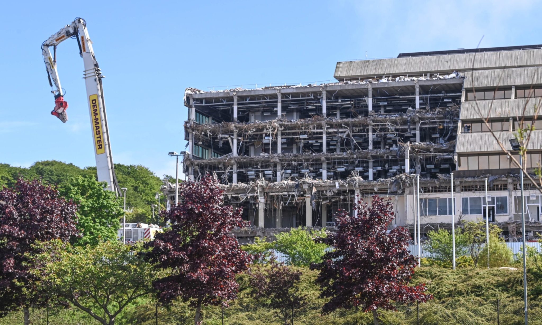 Aberdeen Shell demolition latest captured in new images