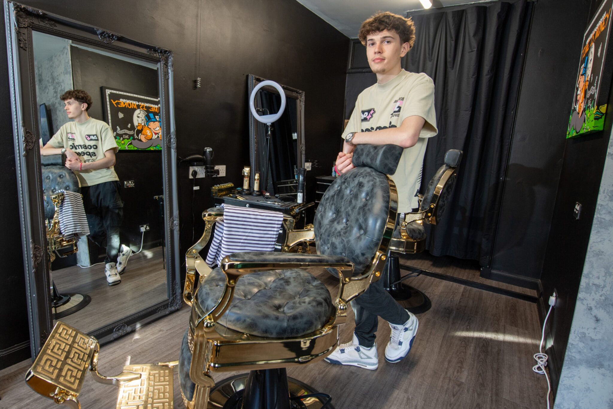 Grade A Barbers: Young duo open shop in Aberdeen