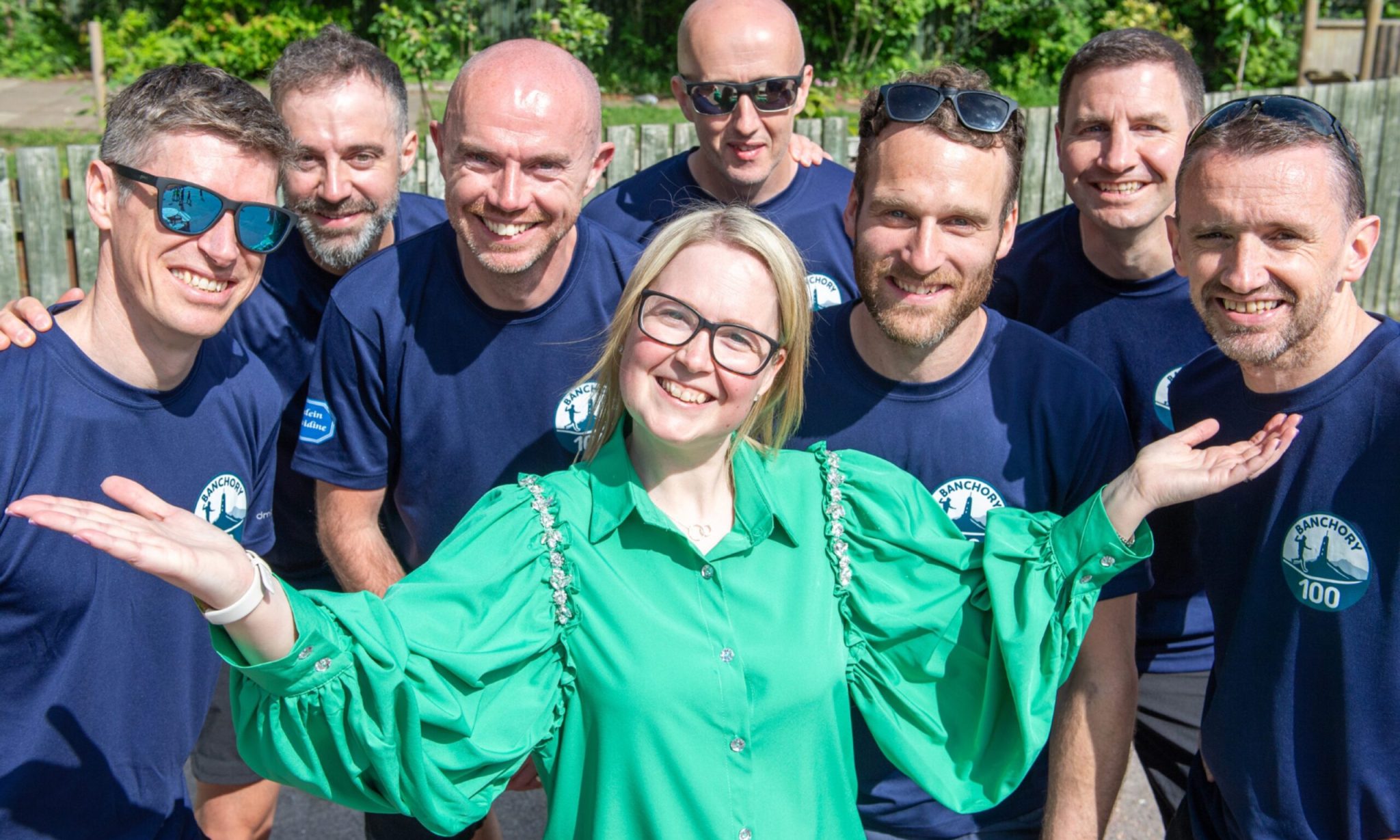 7 Banchory dads to run 100km for brain infection Morag