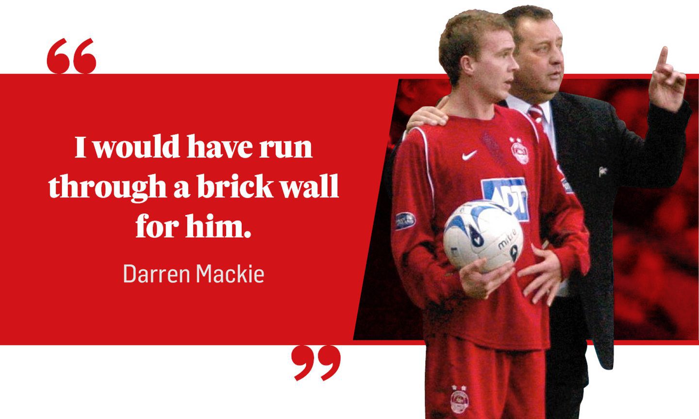 Darren Mackie: Jimmy Calderwood saved my Aberdeen career