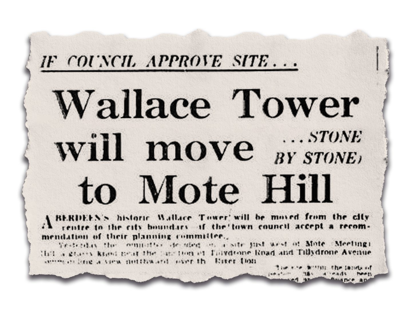 Exclusive look inside Wallace Tower as cafe dream takes shape