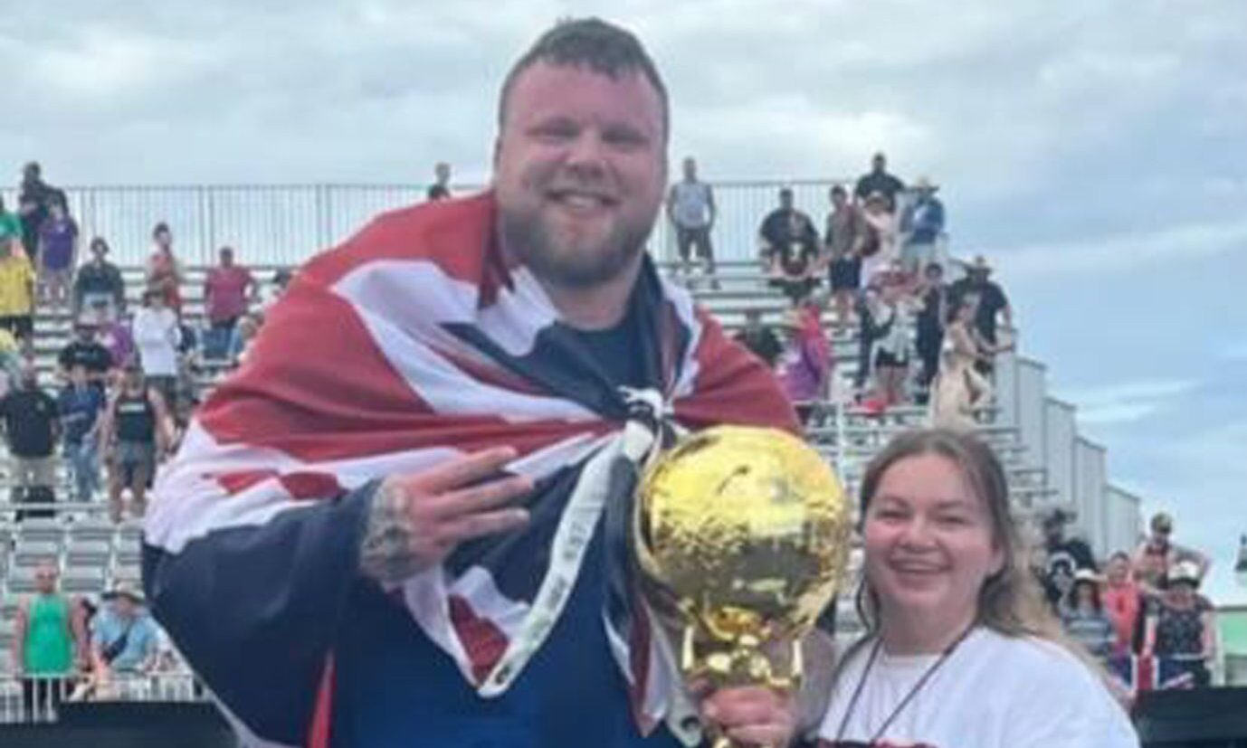 Tom Stoltman unveils new title as World's Strongest Swifty