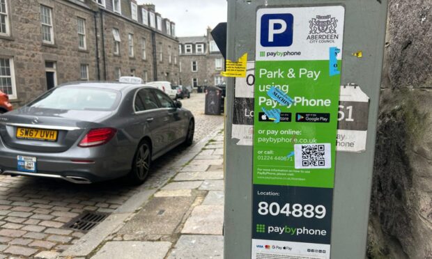 Denburn car park: Aberdeen driver lost £200 in fake QR code scam
