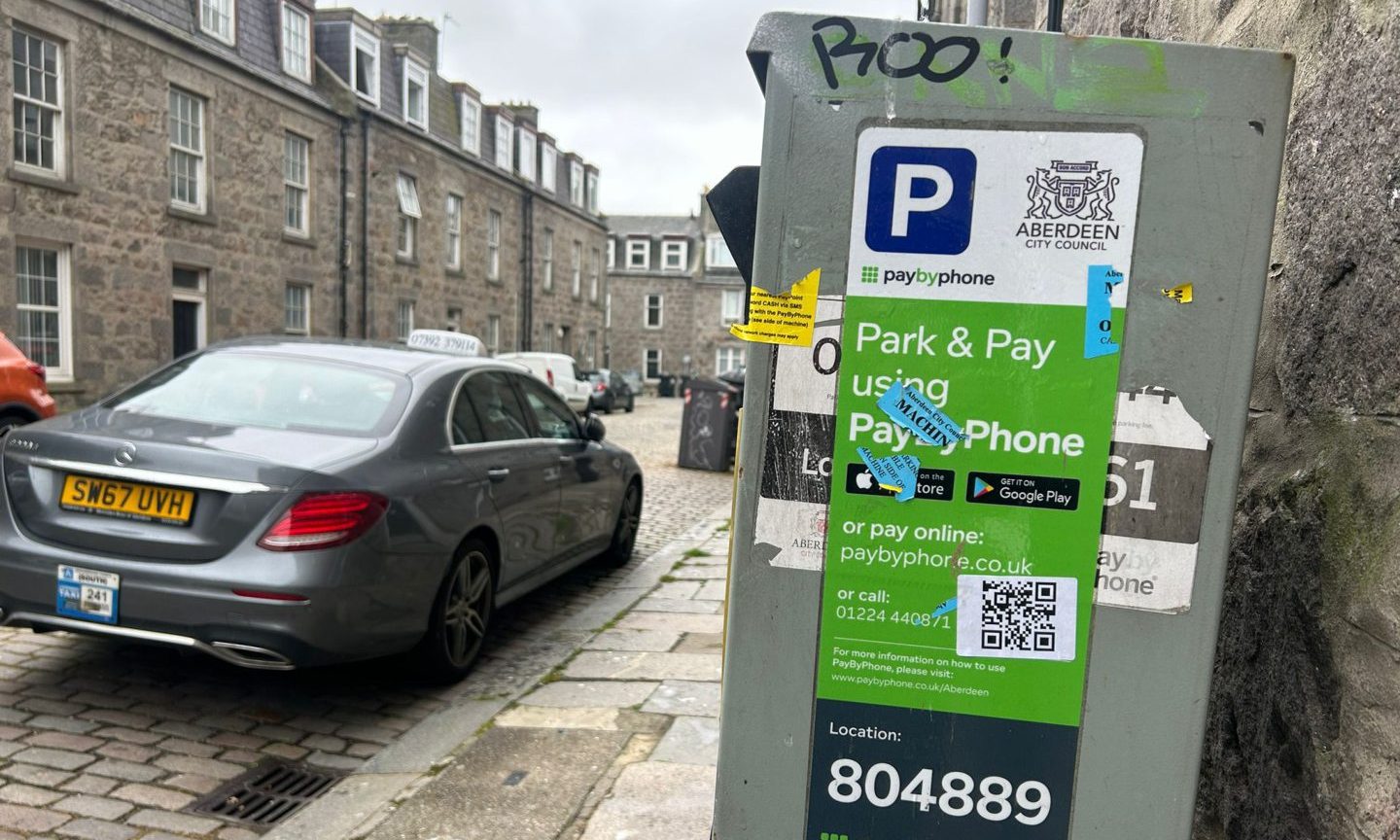 Warning over QR code scam at Aberdeen parking meters