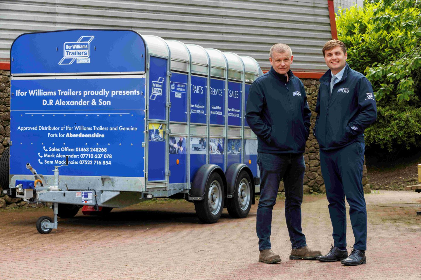 DR Alexander strikes Ifor Williams deal in Aberdeenshire - Press and ...