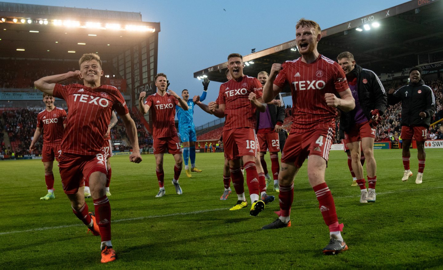 Dons fan dodges ban for throwing pyro into Pittodrie away end