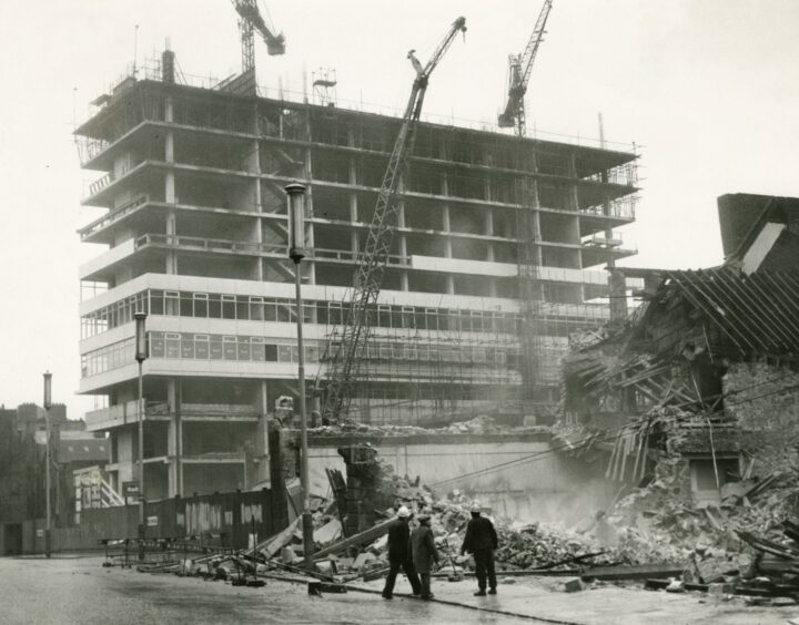 In photos: When St Nicholas House was demolished