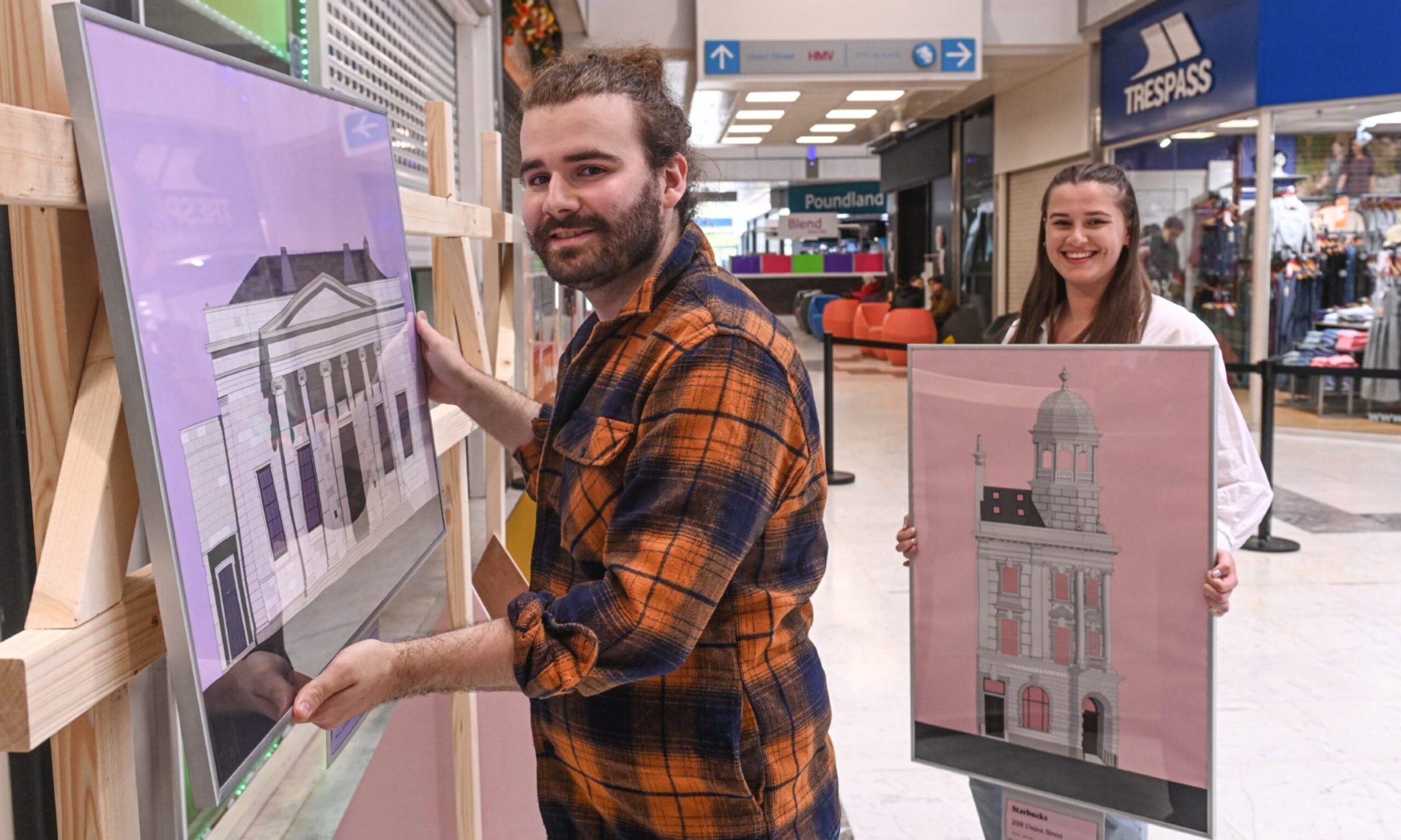 Aspiring architects to showcase 'fantastic' Union Street architecture