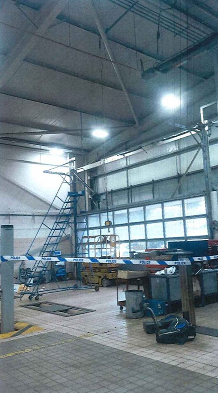 Firm fined after worker strangled by hoodie in roller door tragedy