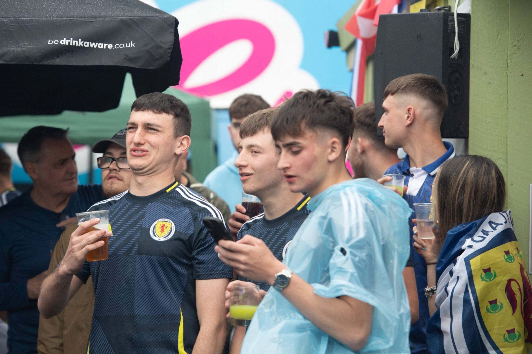 The best pictures as Scotland fans go through the emotions in the north