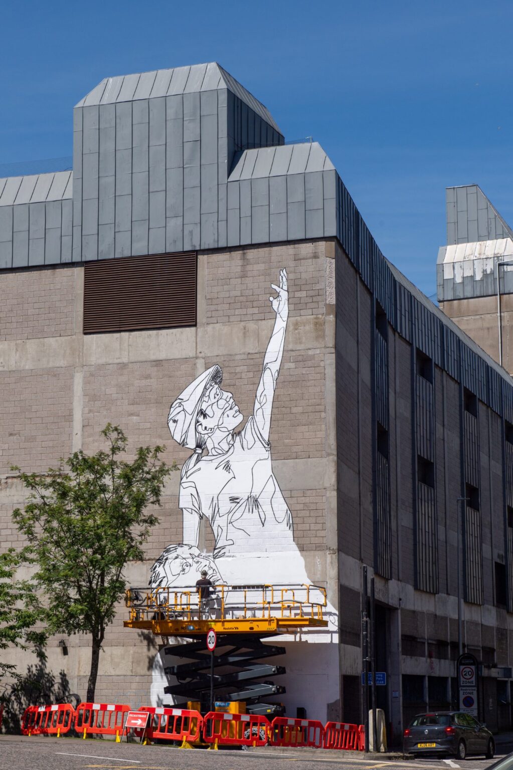 Nuart Aberdeen 2024: Artists spotted painting murals around city