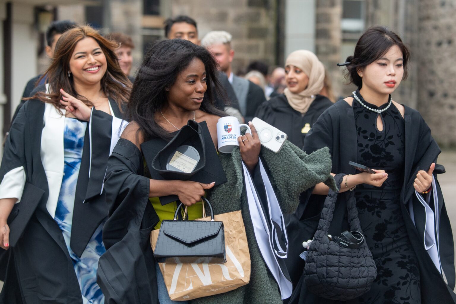 In pictures: Day 3 of University of Aberdeen summer graduations