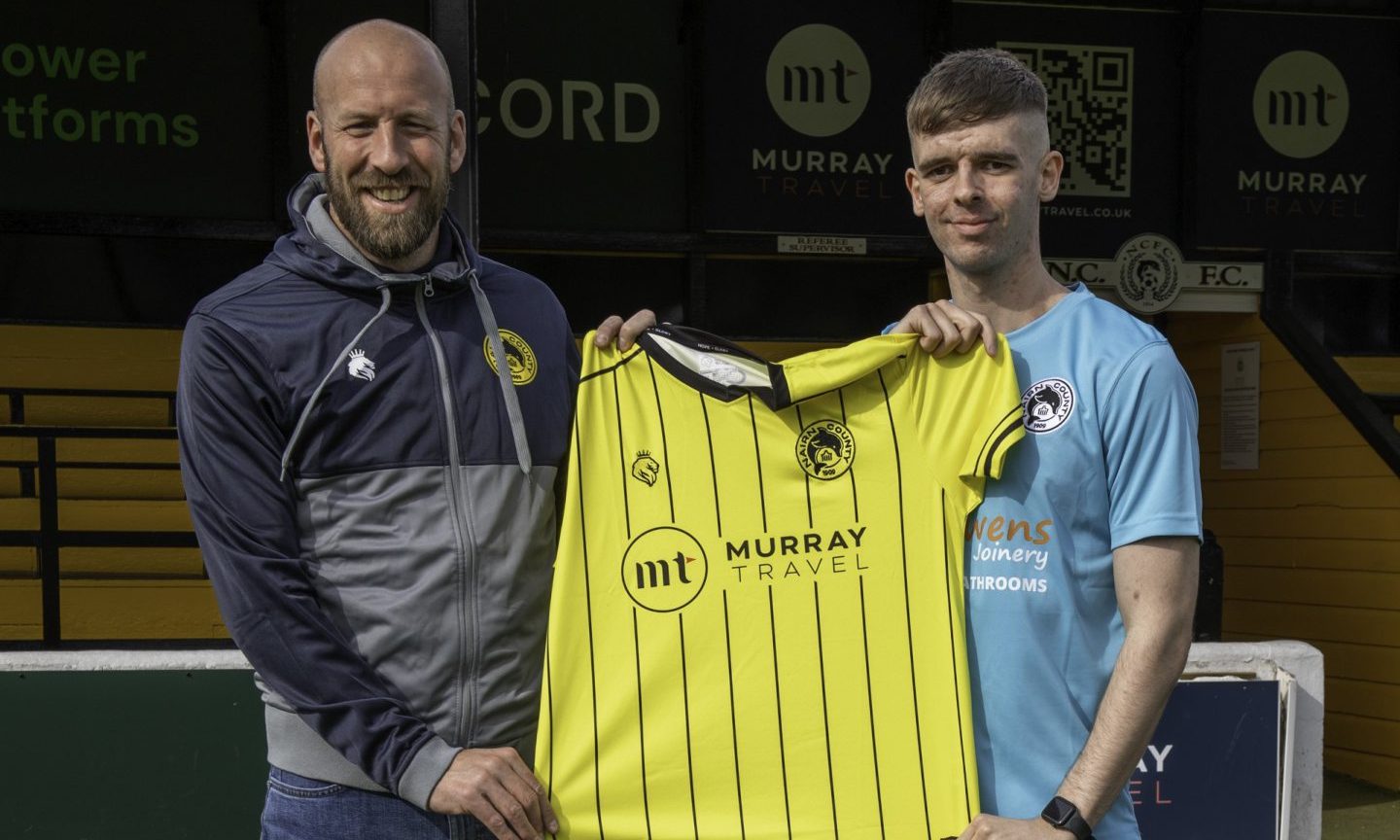 Ross Tokely says Matthew Wright ticks boxes for Nairn County