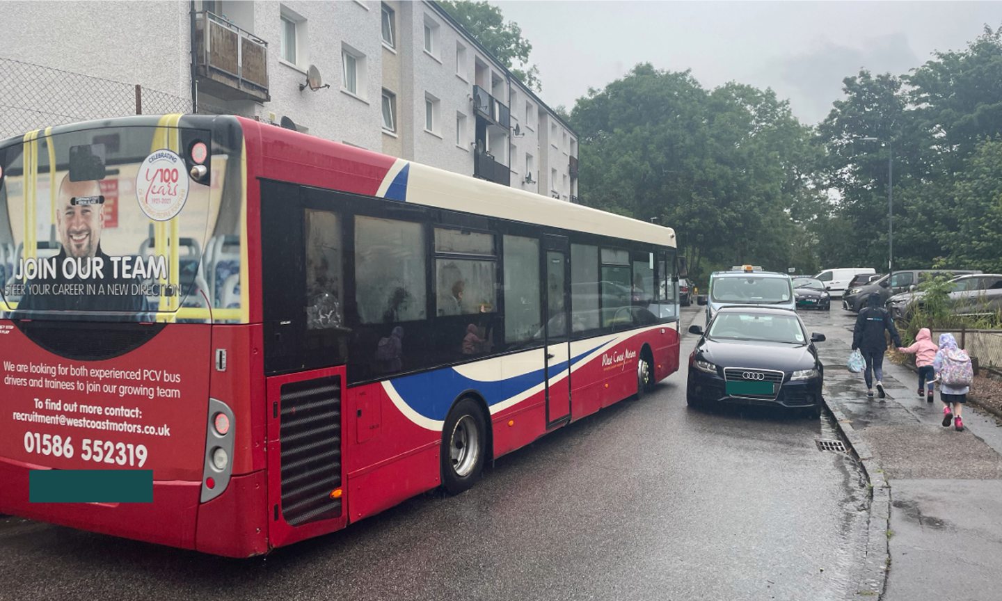 Is school bus the answer for Oban/Dunbeg traffic chaos?