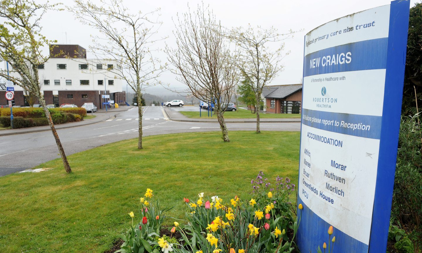 Issues identified at Inverness New Craigs psychiatric hospital