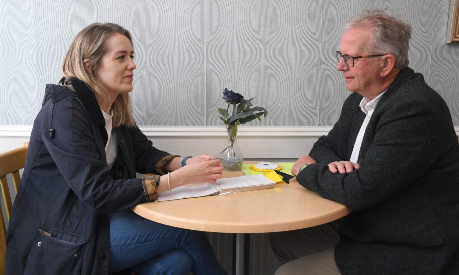 Meet SNP candidate Seamus Logan at centre of Douglas Ross election contest