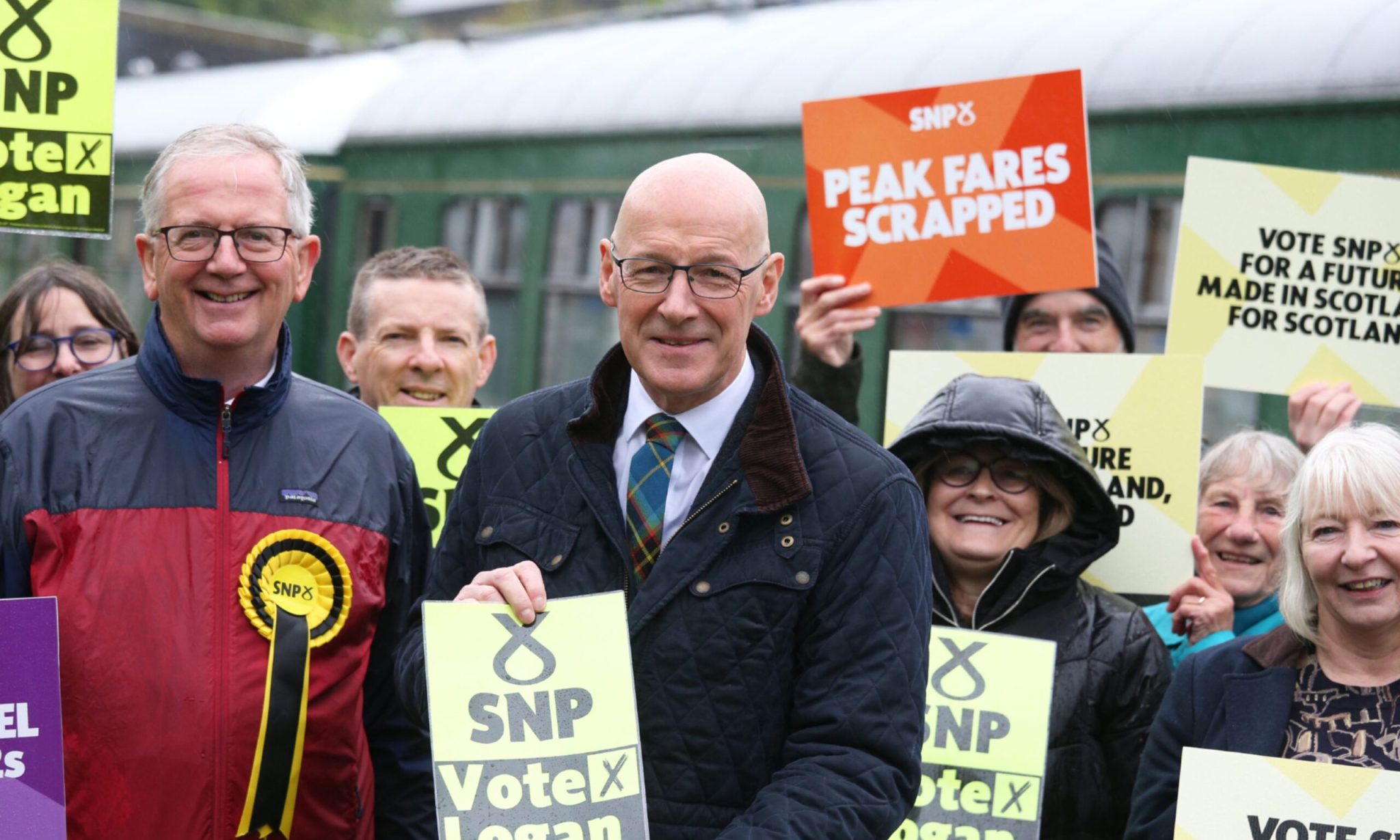 Meet SNP candidate Seamus Logan at centre of Douglas Ross election contest