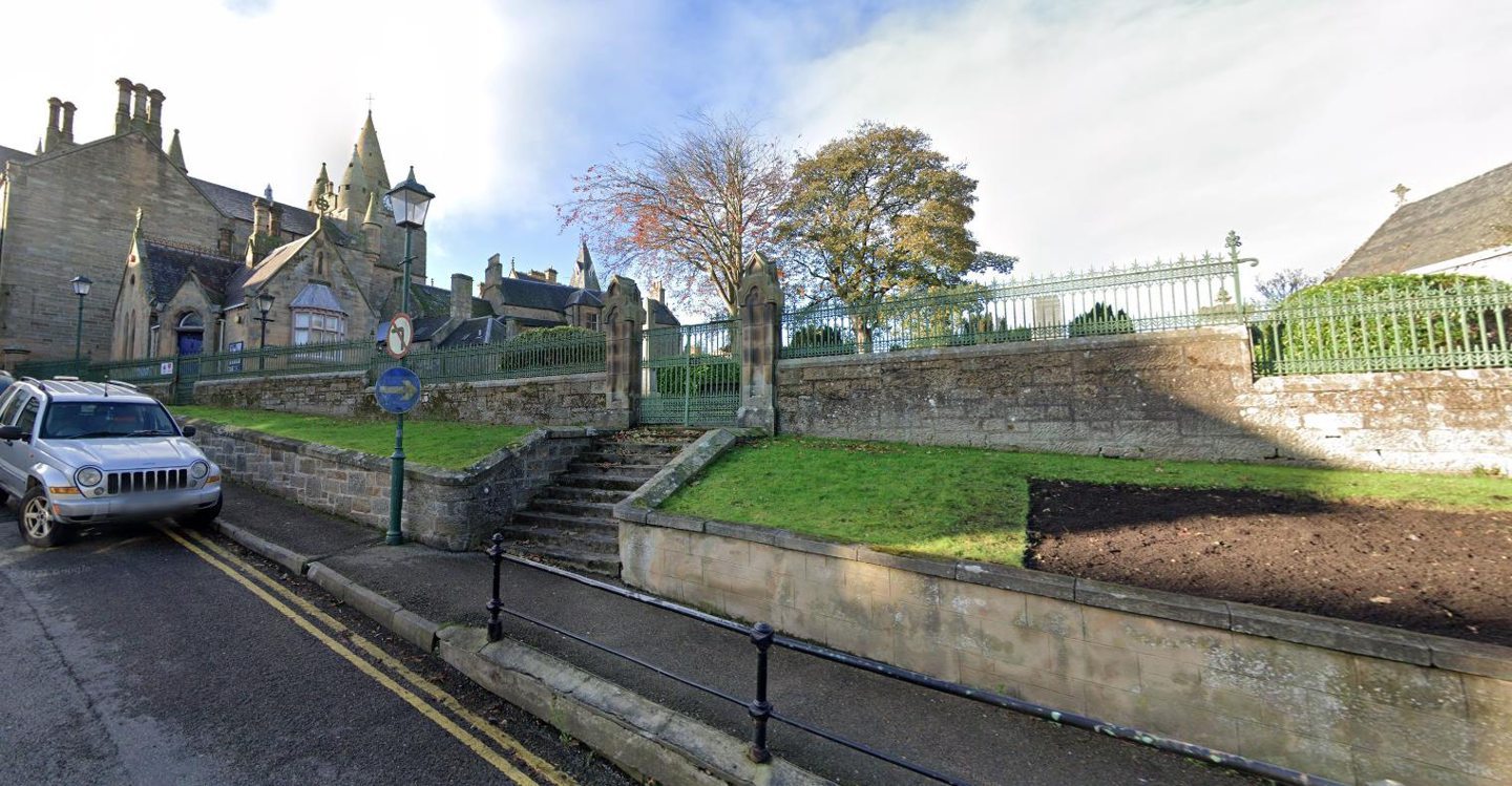 Tain cemetery gravestones toppled over by vandals
