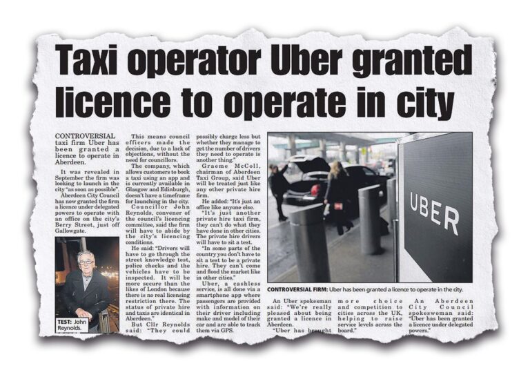 Uber Aberdeen launch: The long road to taxi firm's city arrival