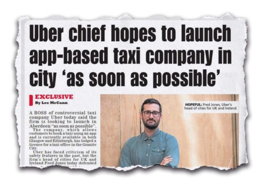 Uber Aberdeen launch: The long road to taxi firm's city arrival
