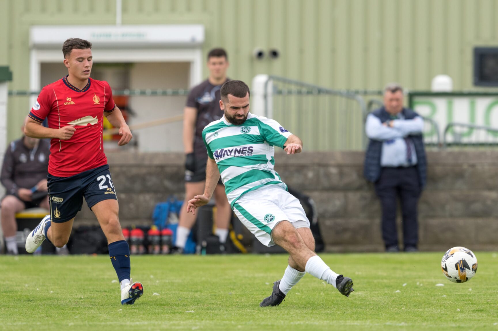 Mark Ridgers reveals why he joined Buckie Thistle after debut