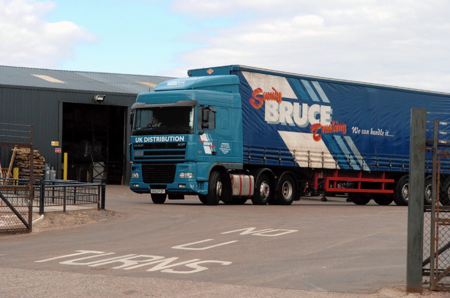 Tribute to Aberdeen lorry firm founder Sandy Bruce