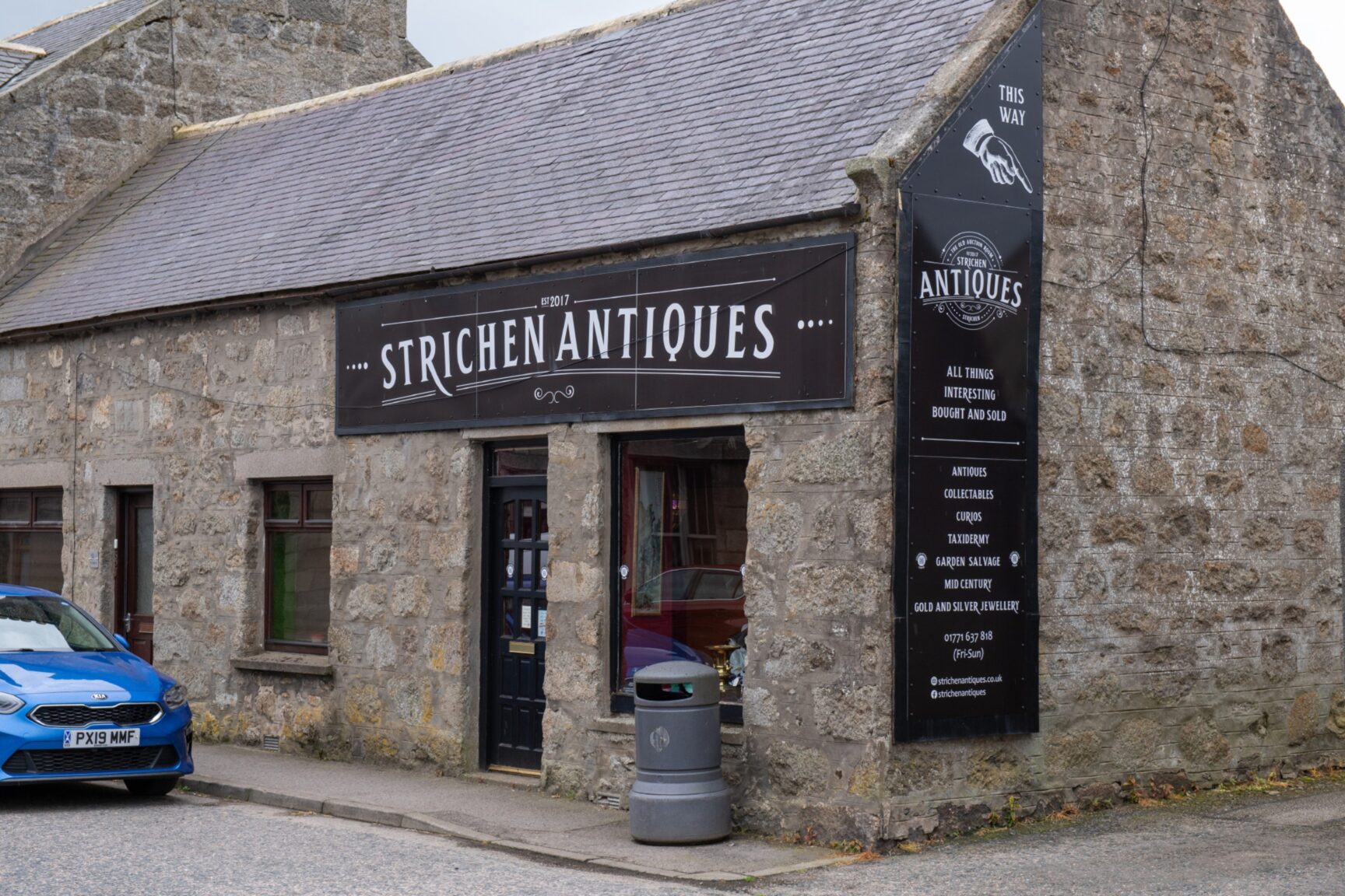 Come with us for a look inside family-run Strichen Antiques