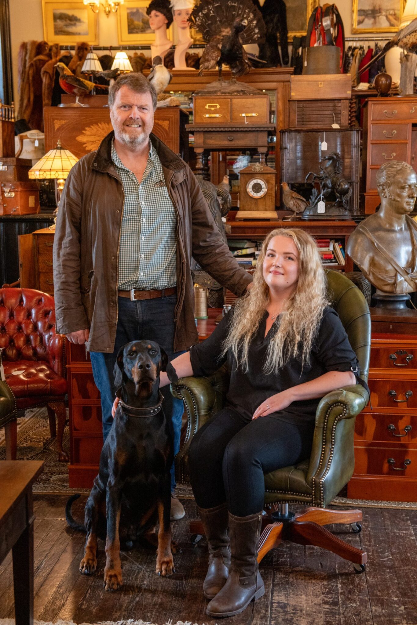 Come with us for a look inside family-run Strichen Antiques