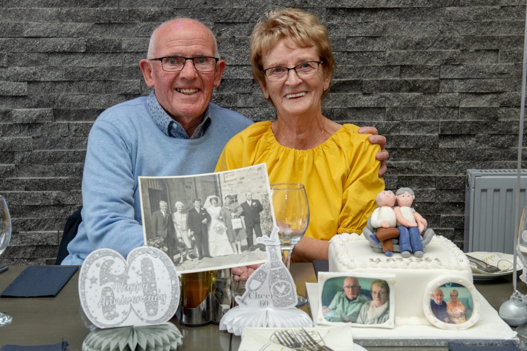 George and Edna Ross: Inverurie duo celebrate 60th anniversary