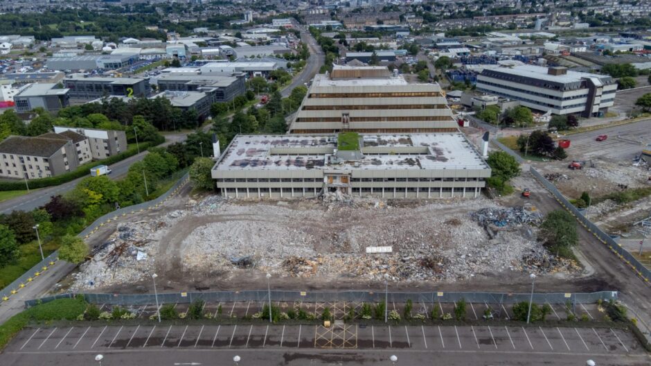 Aberdeen Shell demolition latest captured in new images
