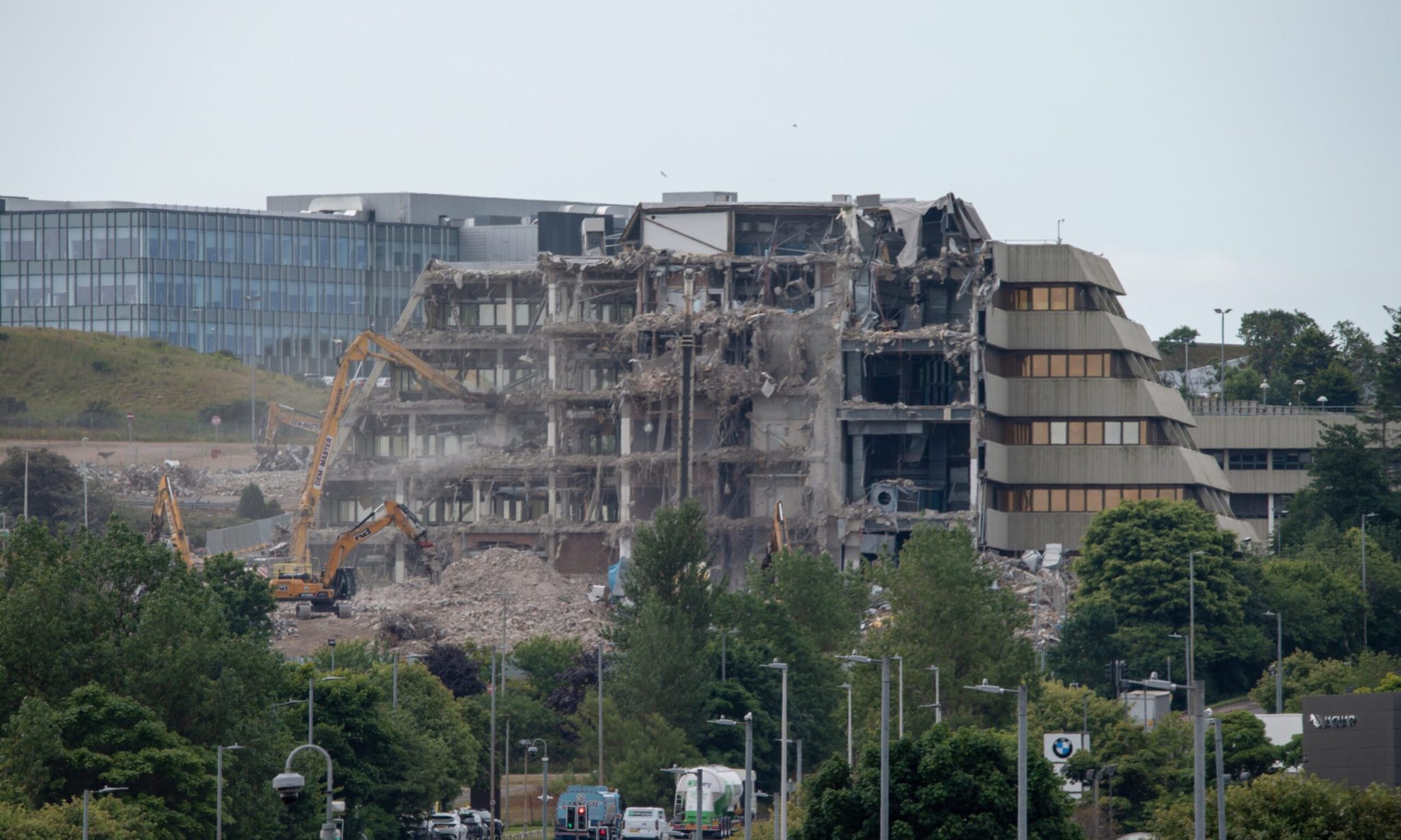 Aberdeen Shell demolition latest captured in new images