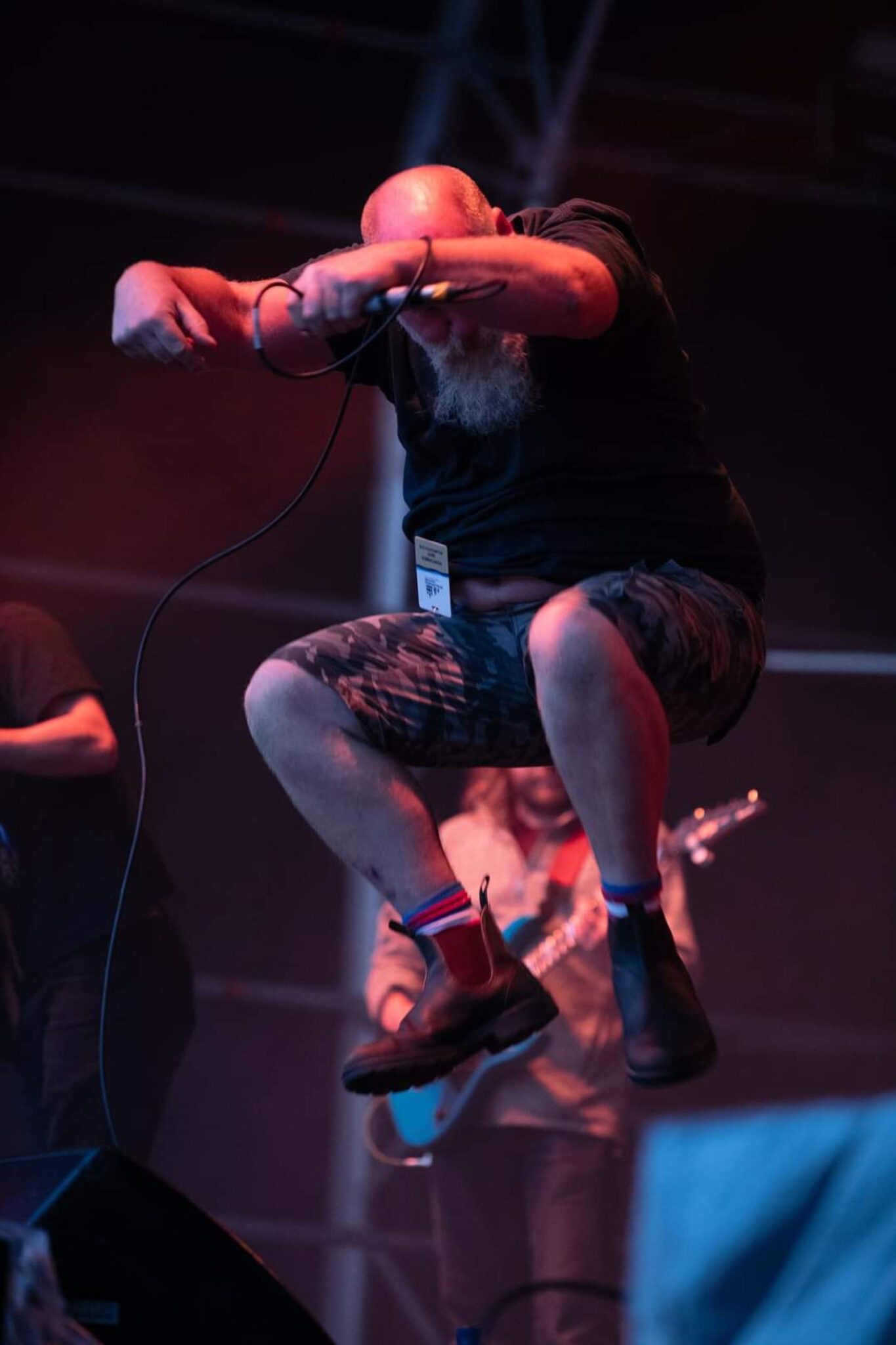 Shetland rock band Ten Tonne Dozer on Tall Ships concert