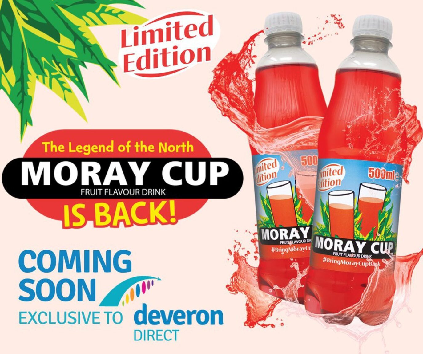 Moray Cup comeback: Legendary drink to hit shelves tomorrow