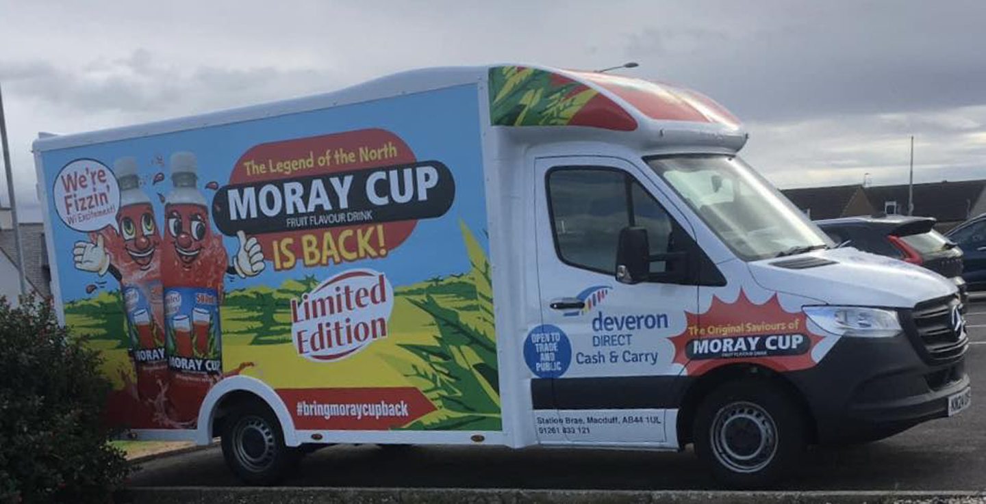Moray Cup comeback: Legendary drink to hit shelves tomorrow