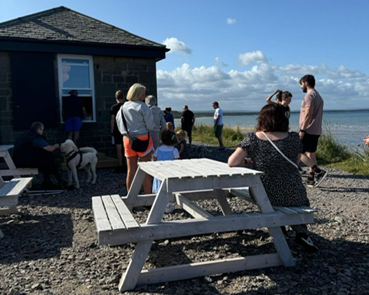 'Its been a long time coming': Cable Cafe opens at Burghead Beach