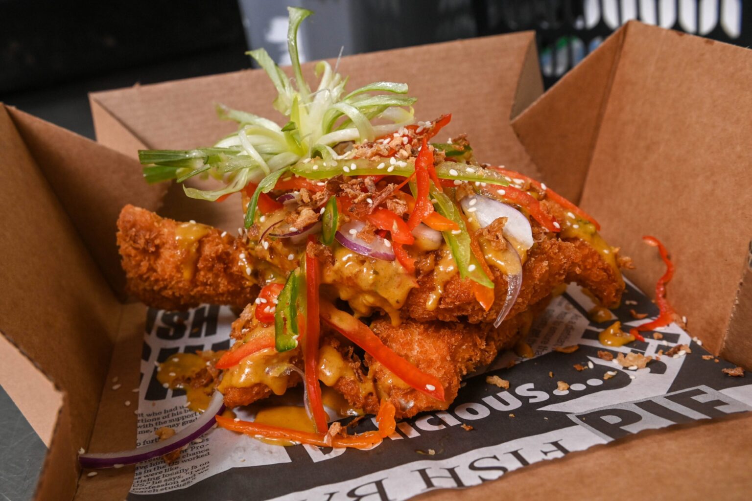 I review the food at Rosemount chipper Fish 'n' Hook