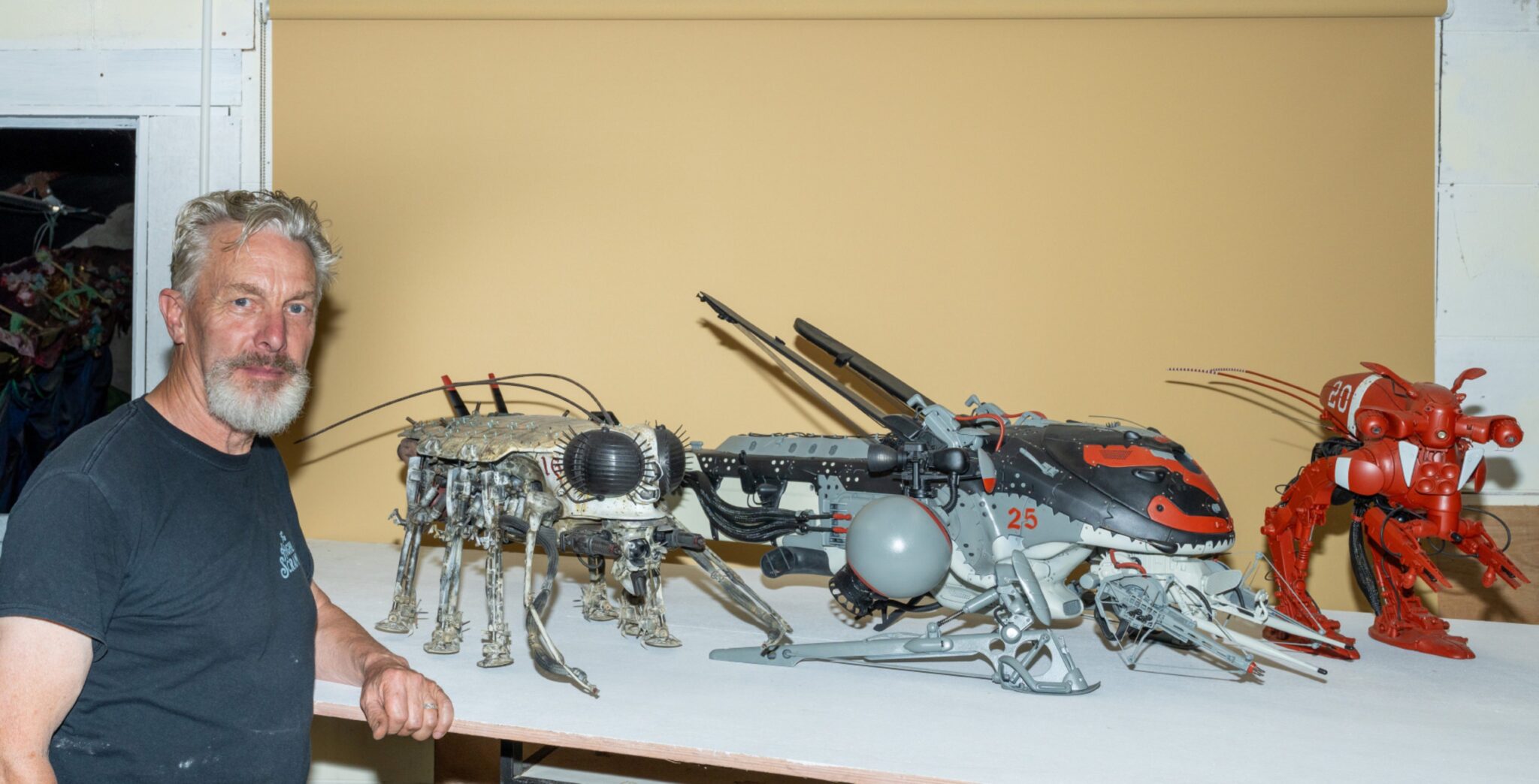 Evanton artist uses old machines and rubbish to make models
