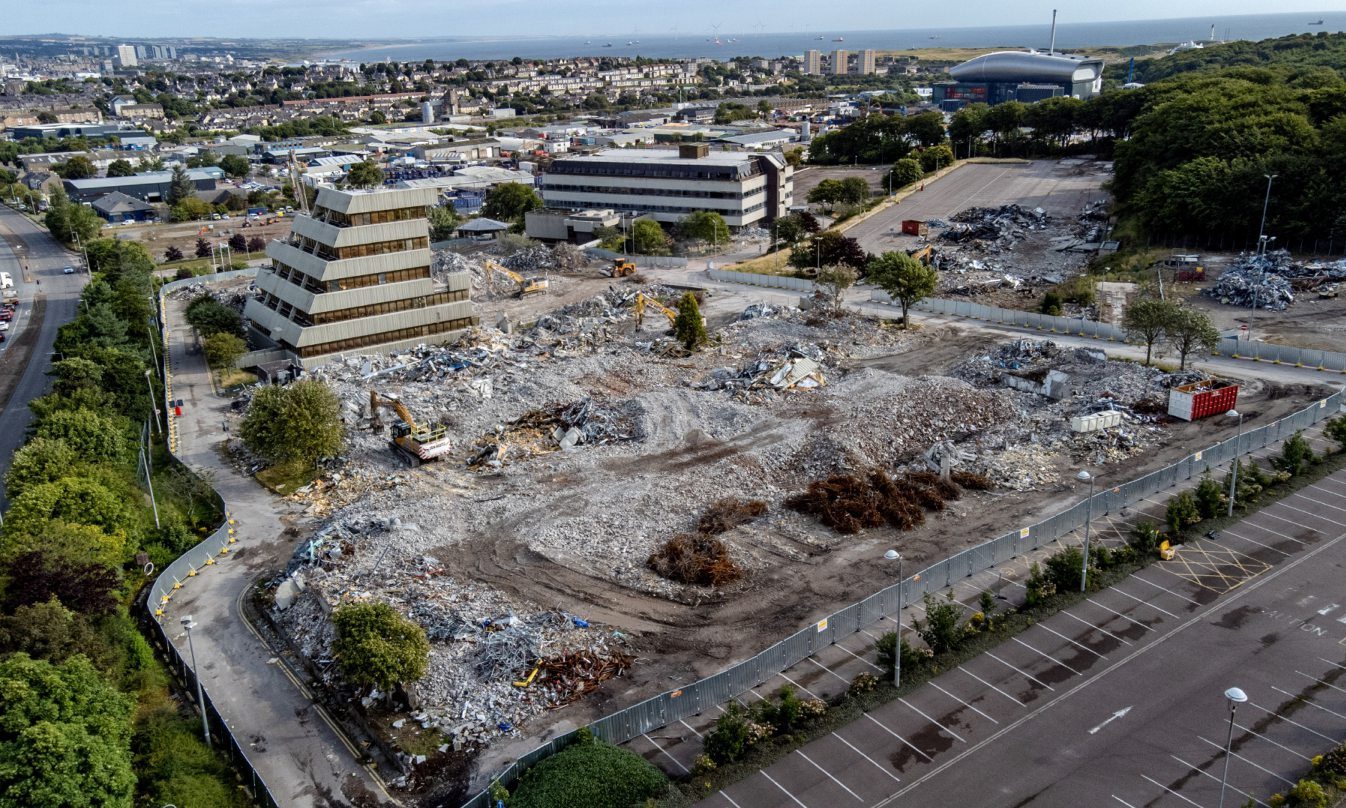 Aberdeen Shell demolition latest captured in new images