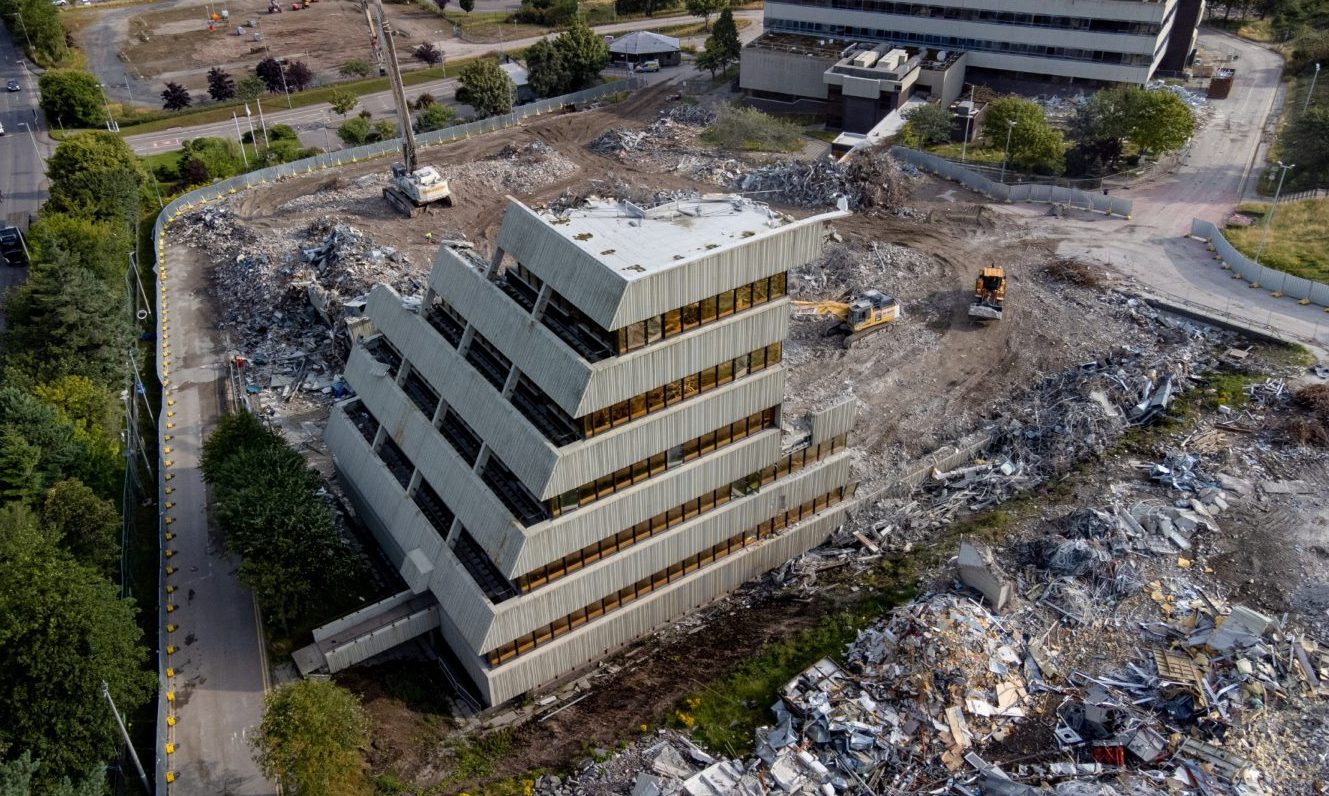Aberdeen Shell demolition latest captured in new images