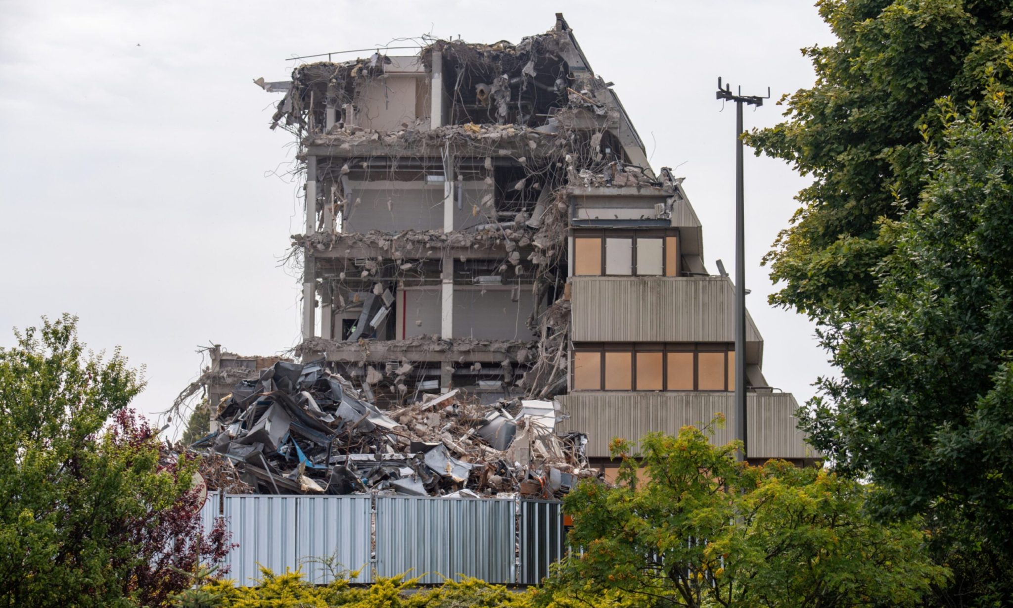 Aberdeen Shell demolition latest captured in new images