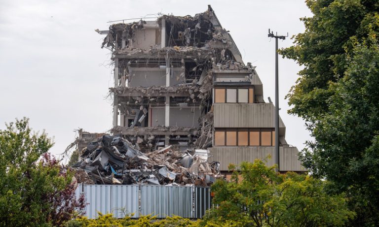 Aberdeen Shell demolition latest captured in new images