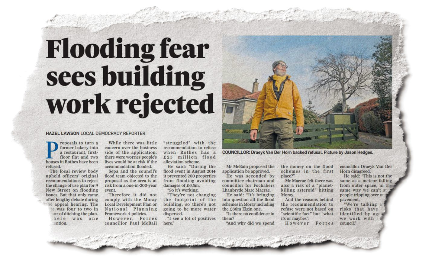 Bakery boss shares vision for former Rothes bakery transformation