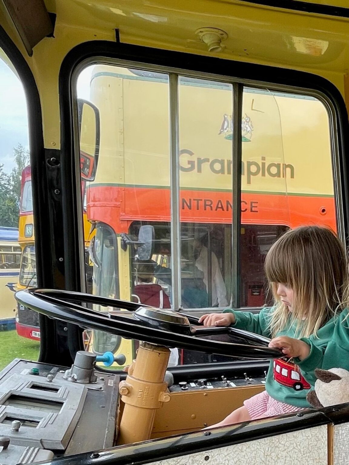 Alford Bus Collection unveil restored bus in tribute to founder