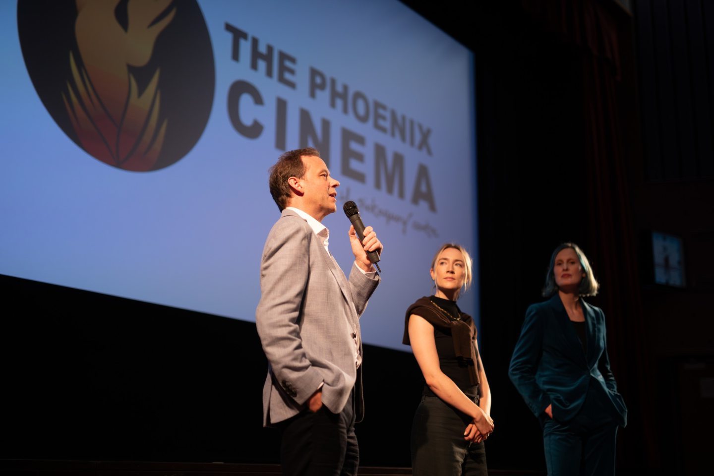 Saoirse Ronan attends Orkney premiere of new film The Outrun