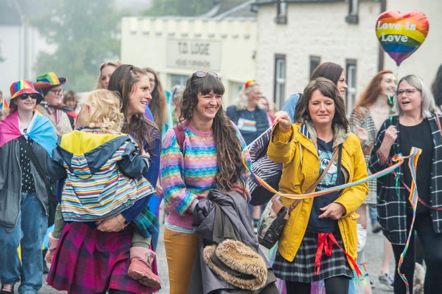 Photo gallery as hundreds attend Moray Pride 2024