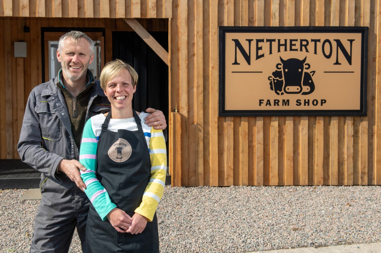 Owners of new Netherton Farm Shop thank customers for support
