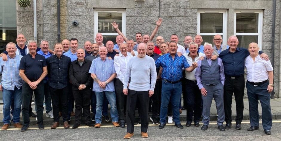 Aberdeen chairman Dave Cormack leads tributes to Kincorth AFC.