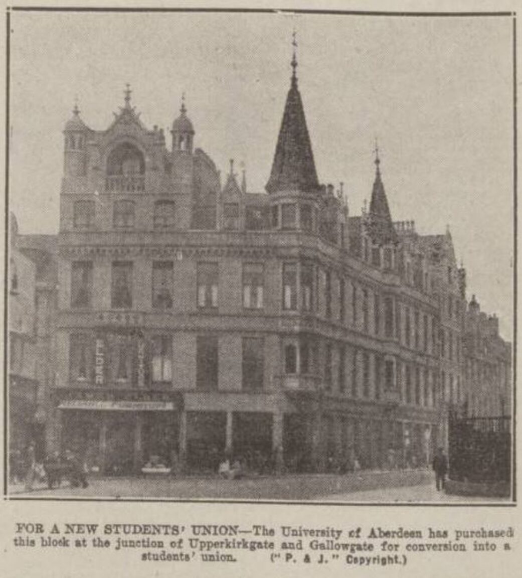 Gone but not forgotten: Aberdeen University Student Union