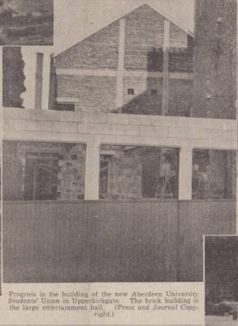 Gone but not forgotten: Aberdeen University Student Union